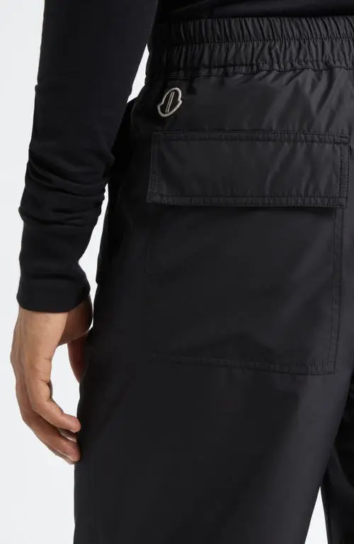 Moncler Straight Leg Taffeta Pants