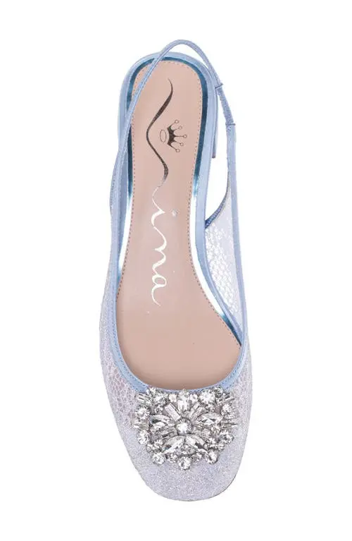 Nina Klara Slingback Pump - Icy Blue
