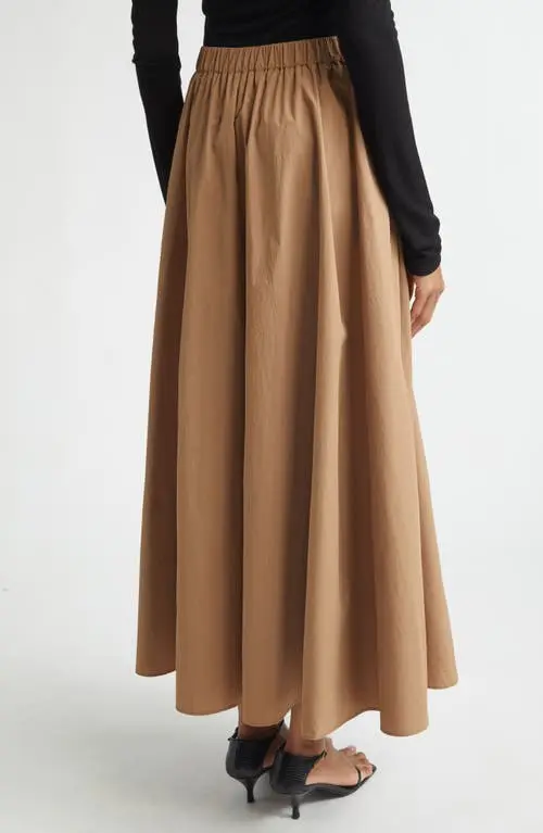 Staud Eden Recycled Nylon Maxi Skirt