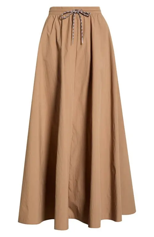 Staud Eden Recycled Nylon Maxi Skirt