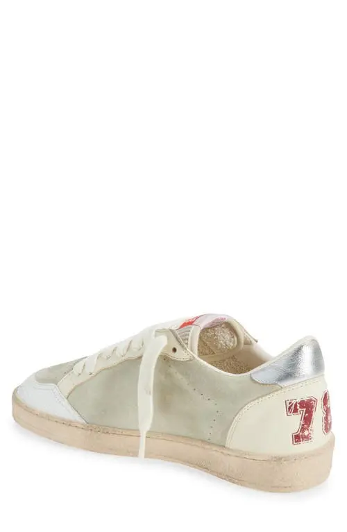 GOLDEN GOOSE Ball Star Low Top Sneakers - Grey/white/beige/navy
