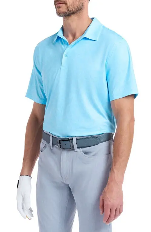 Robert Graham Orsett Performance Golf Polo - Light Blue
