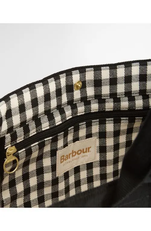 Barbour Cotton Canvas Selena Large Tote