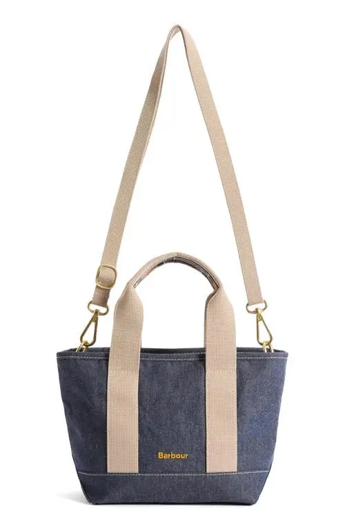 Barbour Mini Mya Denim Tote