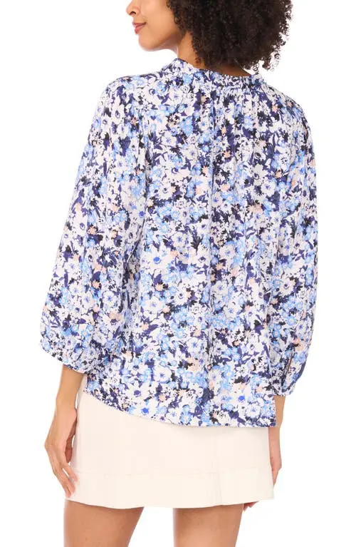 Vince Camuto Floral Peasant Blouse