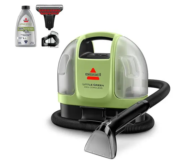 BISSELL Little Green Mini Cordless Portable Carpet Cleaner - One-color