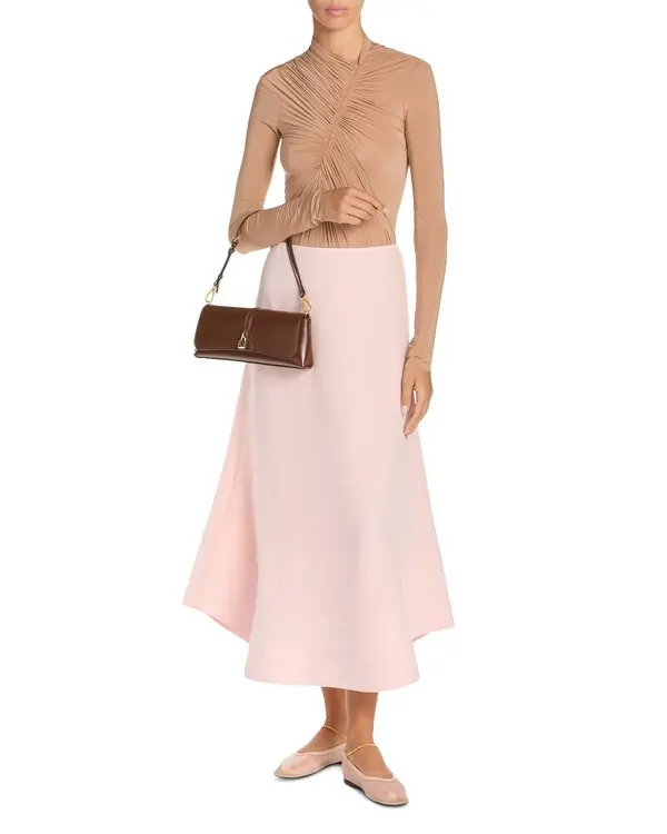 Stella McCartney Silk Midi Skirt