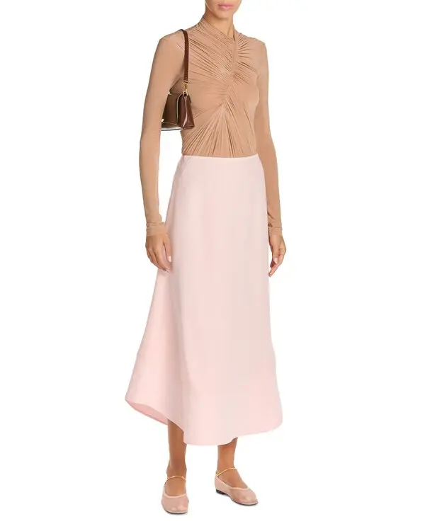 Stella McCartney Silk Midi Skirt
