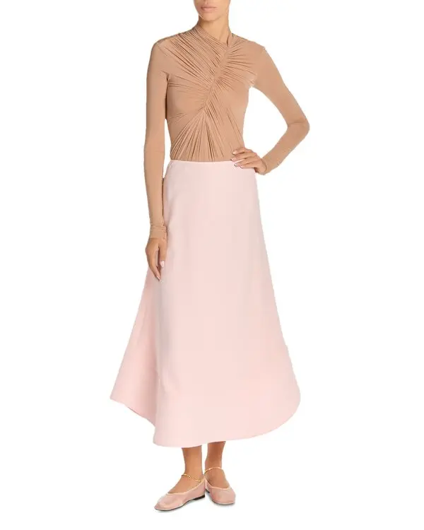 Stella McCartney Silk Midi Skirt
