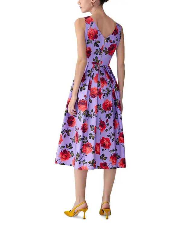 Carolina Herrera Bow Bodice A-line Dress