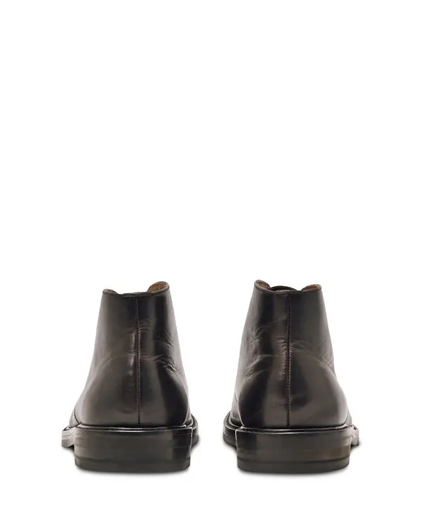 REISS Clarkson Leather Chukka Boots