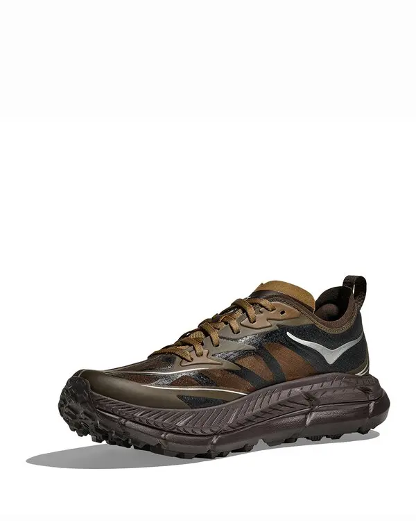 HOKA® Mafate Speed 4 Lite Sneakers - Tree Bark/cast Iron