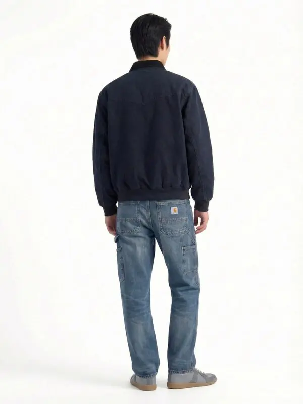 Carhartt Work In Progress Og Santa Fe Jacket - Black