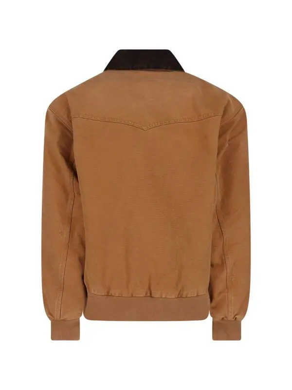Carhartt Work In Progress Og Santa Fe Jacket - Brown