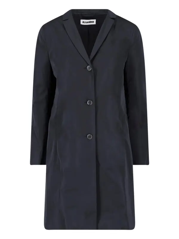 JIL SANDER Stone Island Technical Fabric Jacket - Black