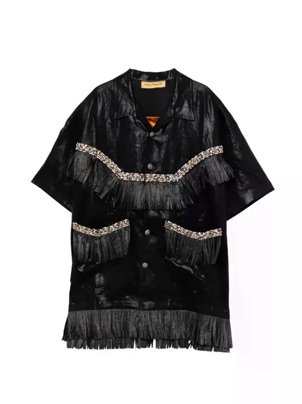 PENULTIMATE Fringe-embellished Shirt