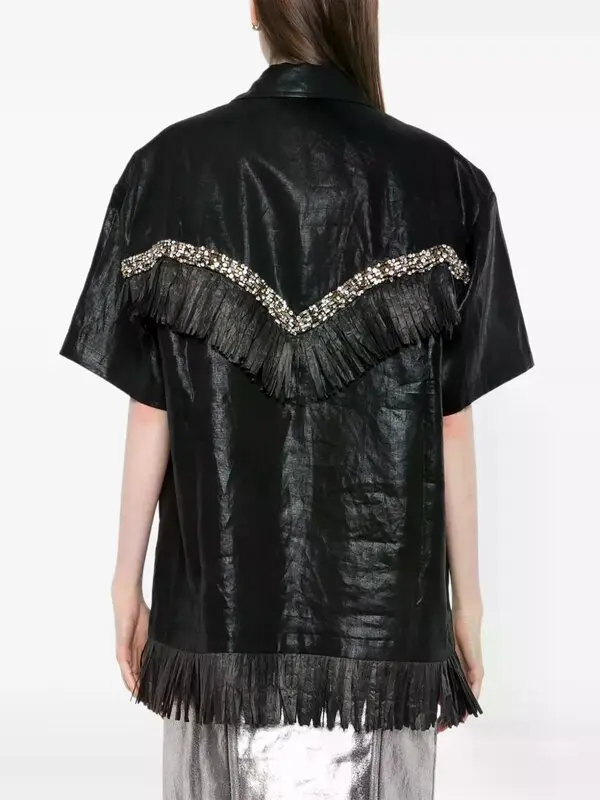 PENULTIMATE Fringe-embellished Shirt