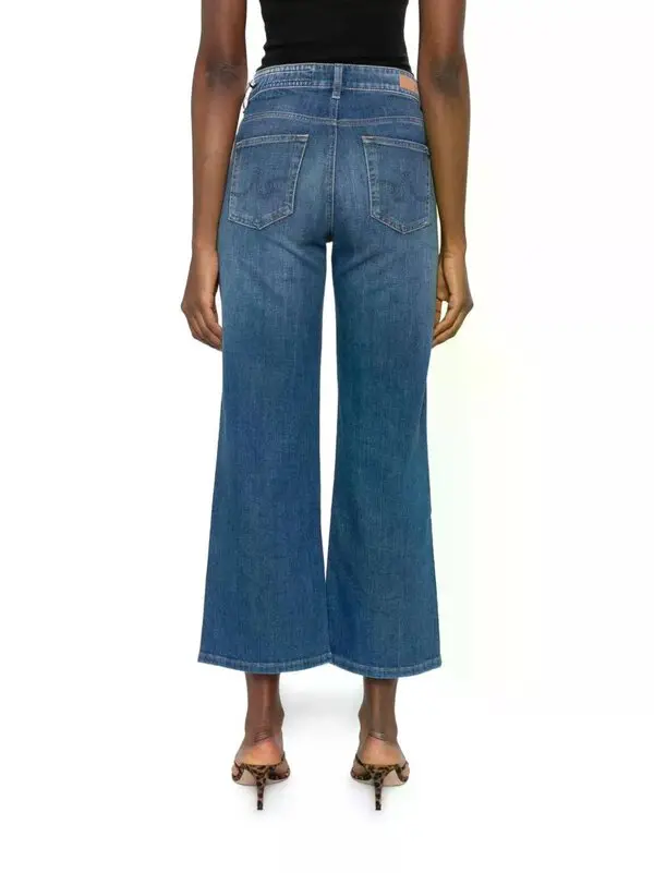 Ag Saige Wide Leg Crop Jeans