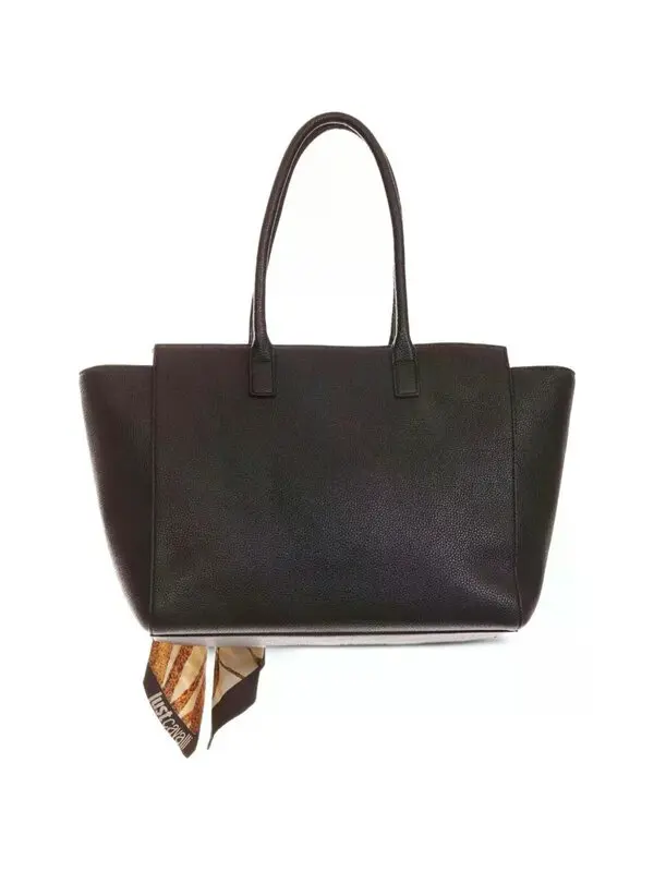 Just Cavalli Eyelet-detail Tote Bag - Black