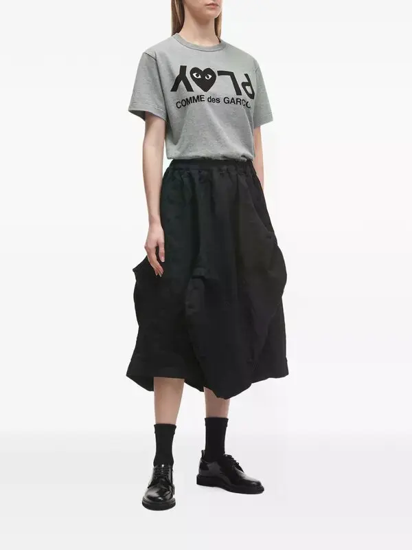 Play Comme Des Garcon Heart Cotton T-shirt