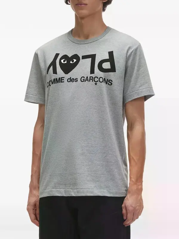 Play Comme Des Garcon Heart Cotton T-shirt