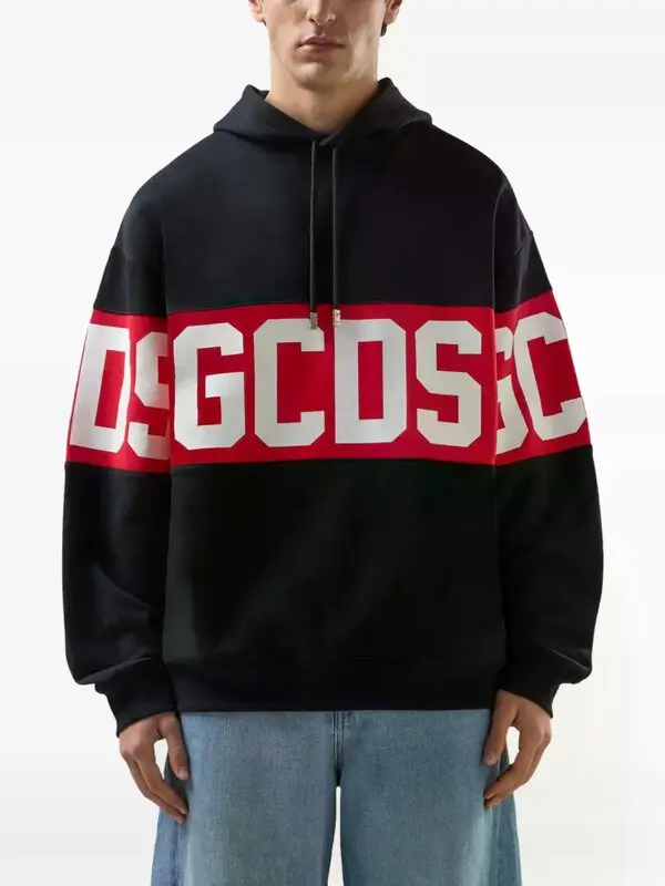 Gcds Logo-band Hoodie