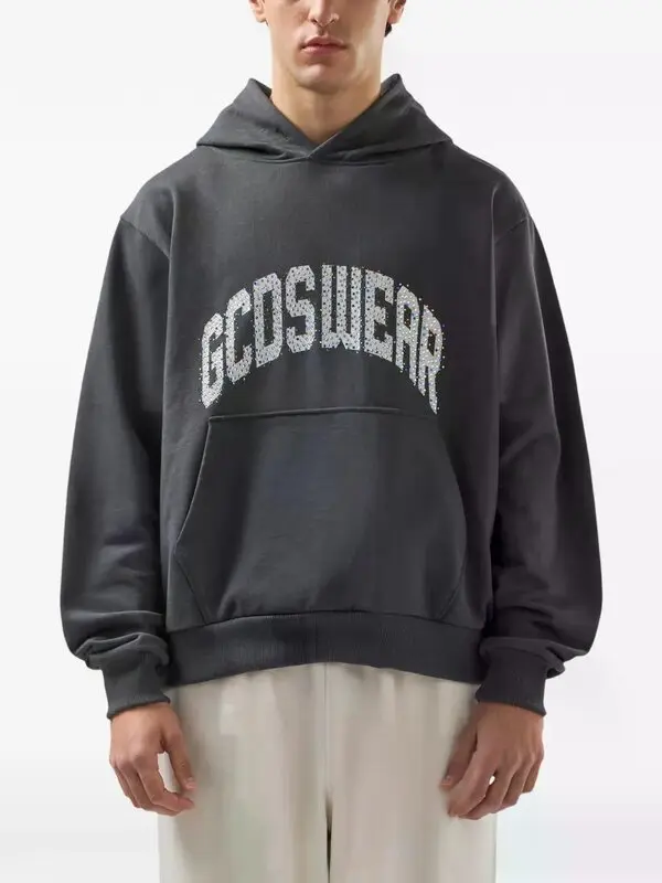 Gcds Rhinestone-embellished Hoodie
