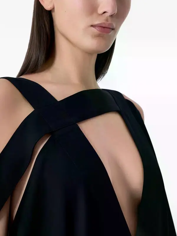 LIMI FEU Draped Maxi Dress