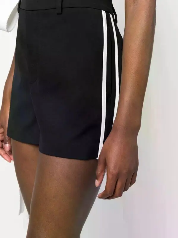 Red Valentino Side-stripe Tailored Shorts