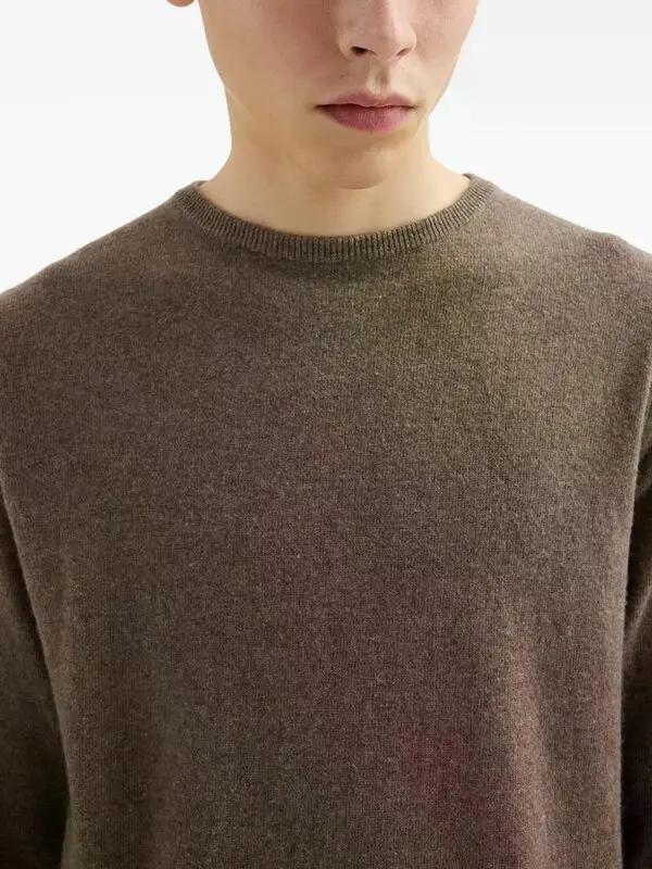 JIL SANDER Crew-neck Sweater - Brown