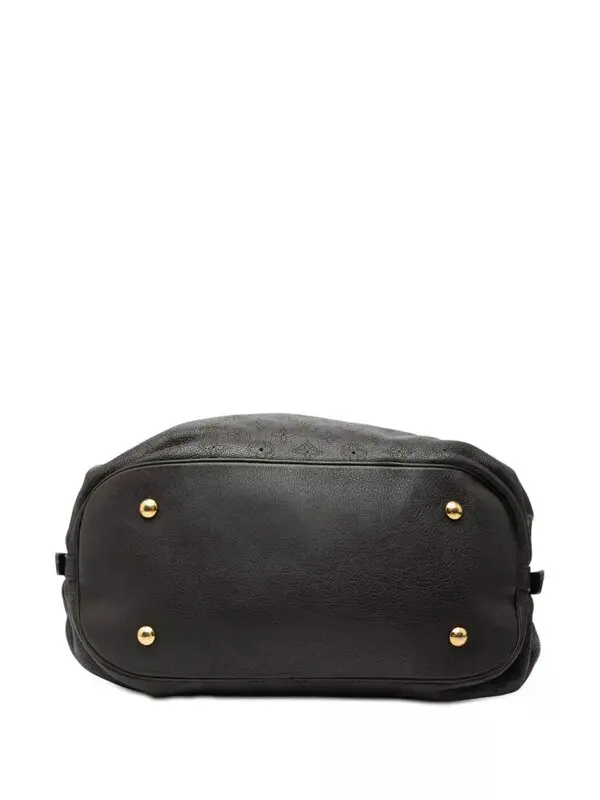 LOUIS VUITTON 2009 Monogram Mahina Xl Hobo Bag - Brown
