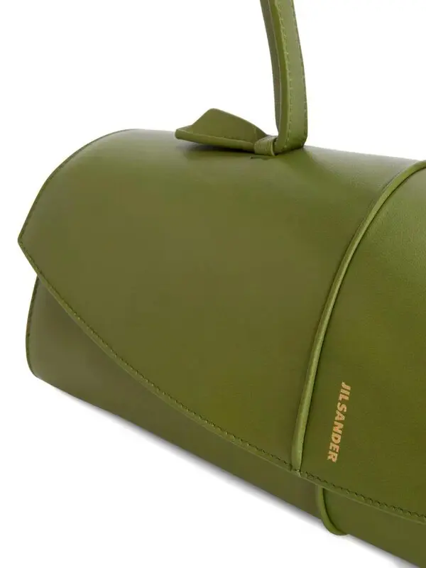 JIL SANDER Linea Leather Shoulder Bag