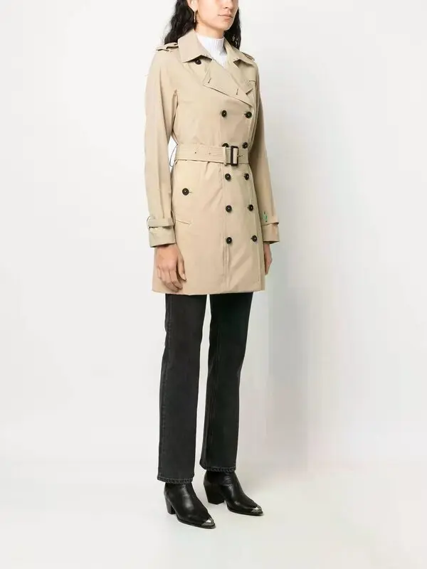 SAVE THE DUCK Lightweight Double-breasted Trench Coat