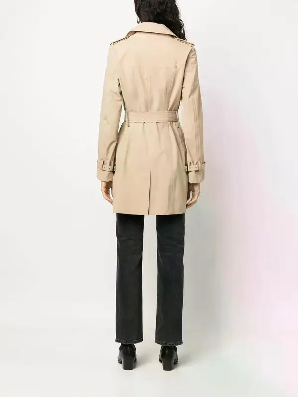 SAVE THE DUCK Lightweight Double-breasted Trench Coat