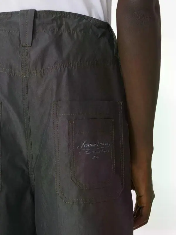 LANVIN Drawstring Cotton Trousers