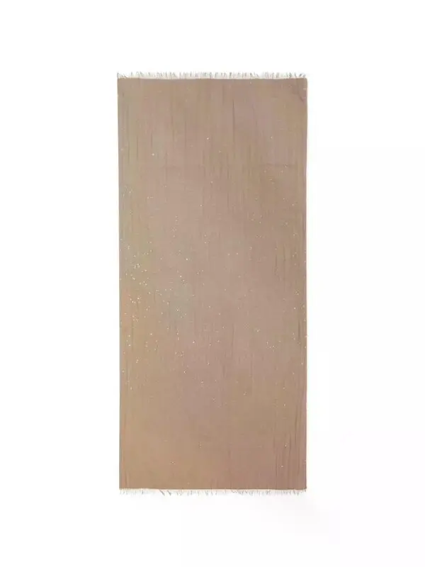 Peserico Sequin Fringed Scarf