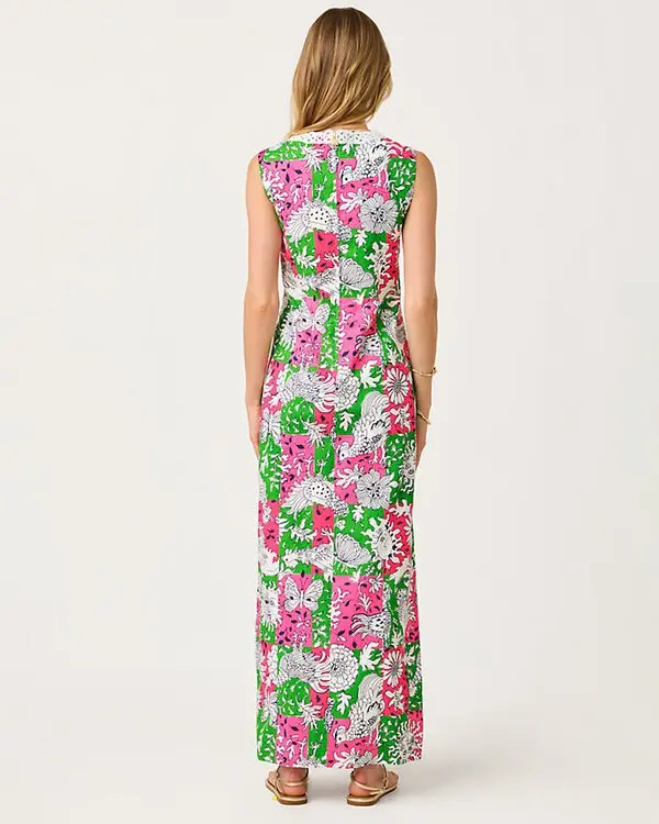 Lilly Pulitzer® Barberine Stretch Maxi Shift Dress