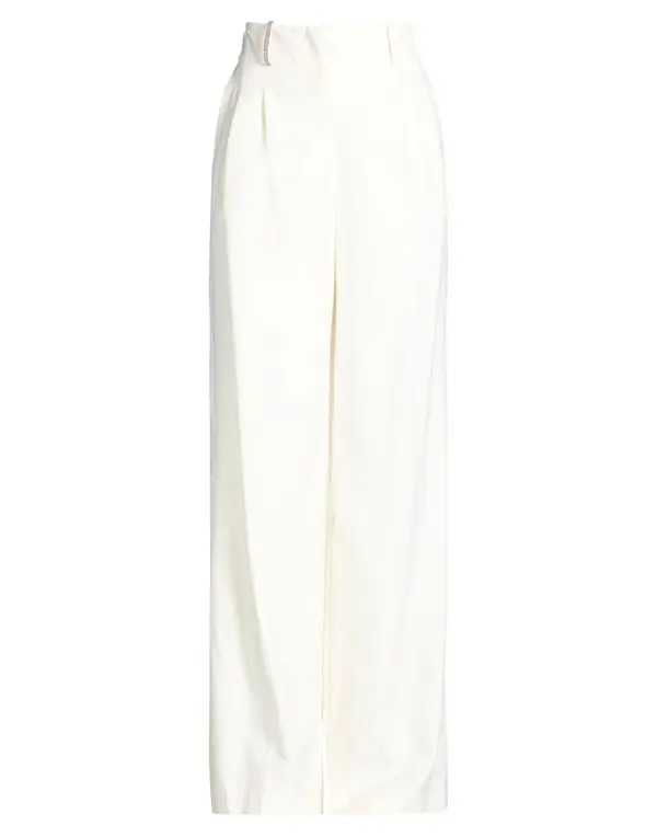 Peserico Wide-leg Virgin Wool Pants