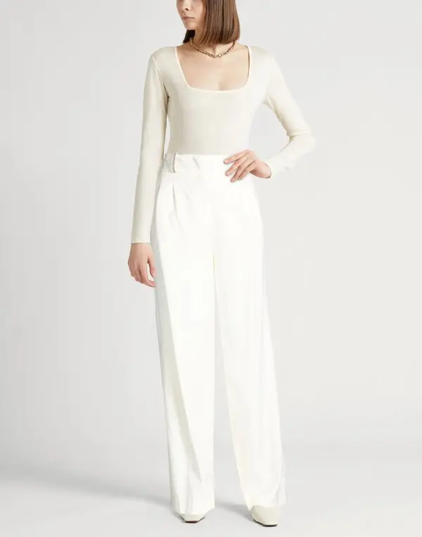 Peserico Wide-leg Virgin Wool Pants