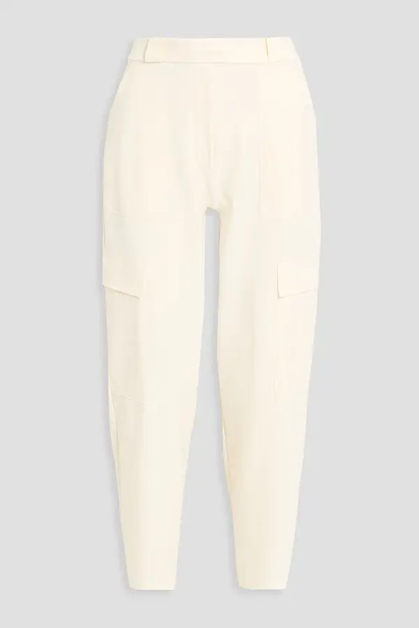 Chiara Boni La Petite Robe Iba Cropped Cargo Pants - Ivory