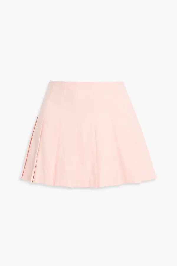 Alice + Olivia Carter Pleated Mini Skirt