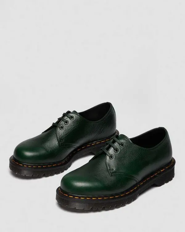 Dr. Martens 1461 Made In England Leather Shoes - Green