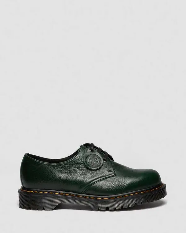 Dr. Martens 1461 Made In England Leather Shoes - Green