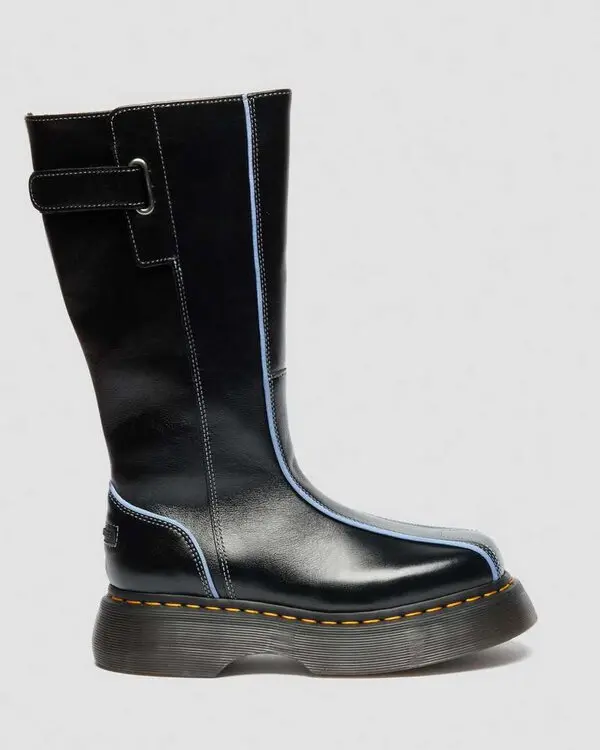 Dr. Martens Buzz Hi Gloss Leather Boots