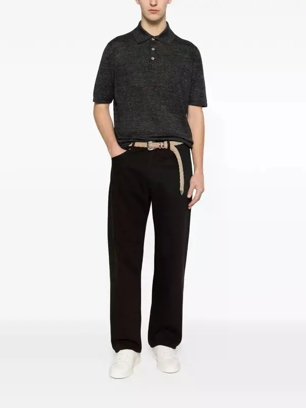Brunello Cucinelli Buttoned Polo Shirt