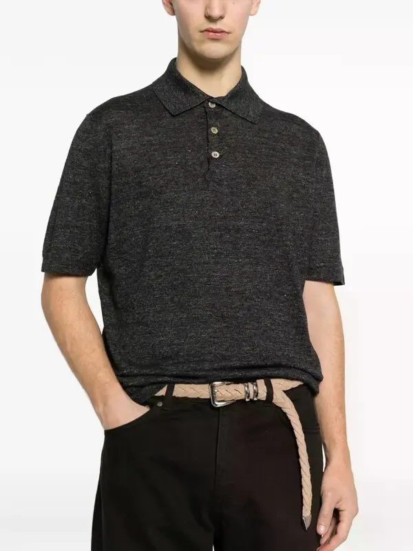 Brunello Cucinelli Buttoned Polo Shirt