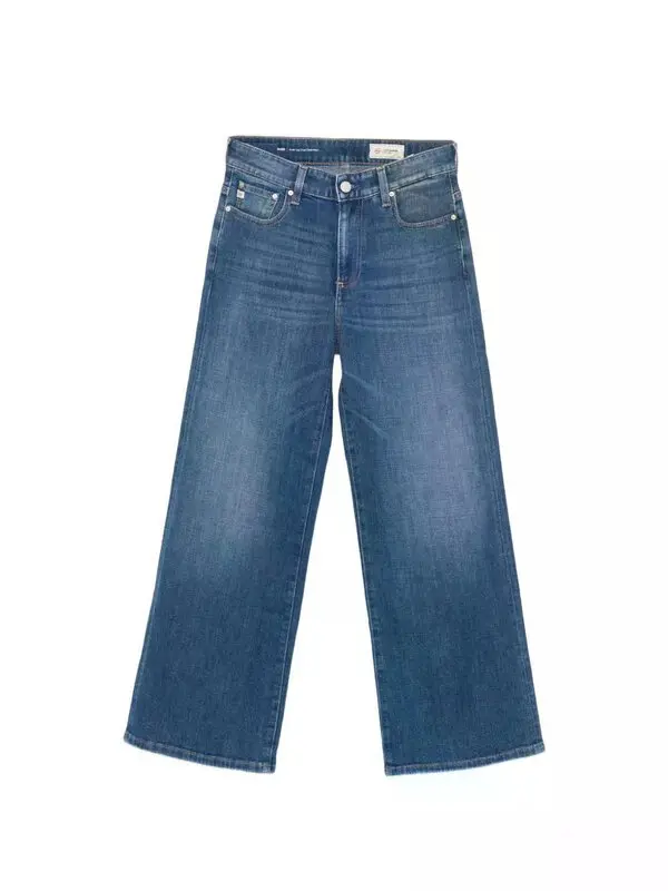 Ag Saige Wide Leg Crop Jeans