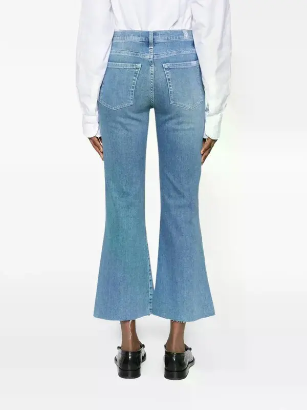 7 For All Mankind Cropped Flare Jeans