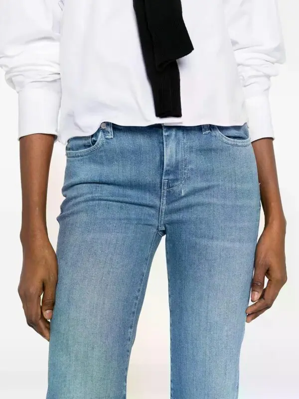 7 For All Mankind Cropped Flare Jeans