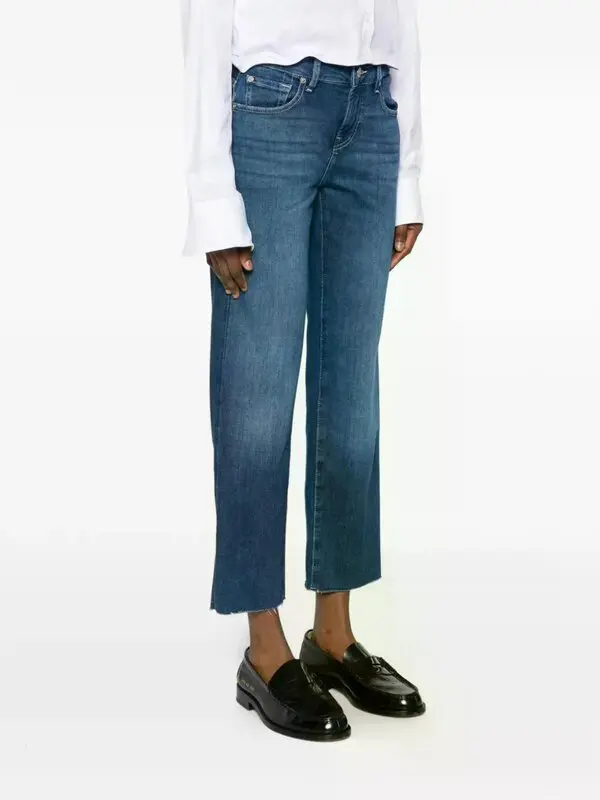 7 For All Mankind Five-pocket Straight Jeans